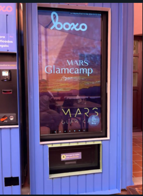 Outdoor Combo Vending Machine with Weatherproof Shelter